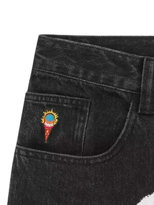 ICECREAM Running Dog Graphic Jeans
