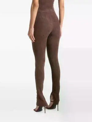 Manière De Voir Faux-suede Leggings
