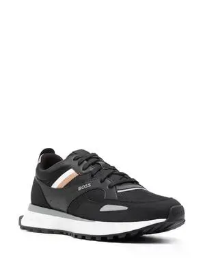 BOSS Striped Lace-up Sneakers