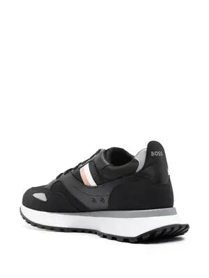 BOSS Striped Lace-up Sneakers