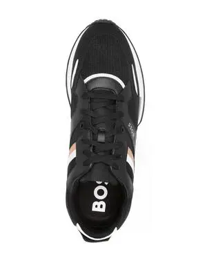 BOSS Striped Lace-up Sneakers