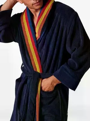 Paul Smith Striped-panel Robe