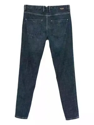 Incotex Buttoned Jeans - Blue