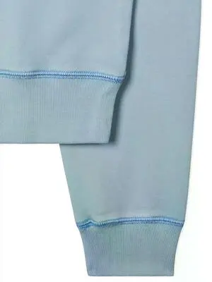 Paul Smith Embroidered-logo Sweatshirt - Blue