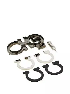 FERRAGAMO Reversible Gancini Buckle Belt