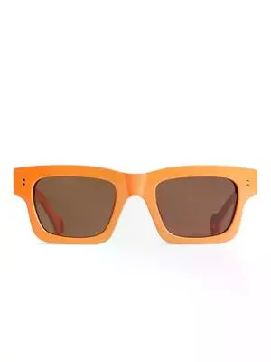 JW Anderson Rectangular-frame Sunglasses - Orange