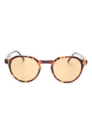 Dunhill Round-frame Sunglasses - Brown