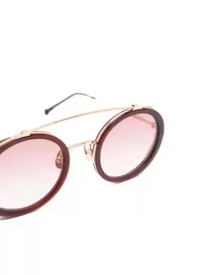 Matsuda Round-frame Sunglasses - Red