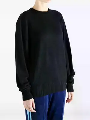 TOTEME Ribbed Cashmere Crew Neck Sweater