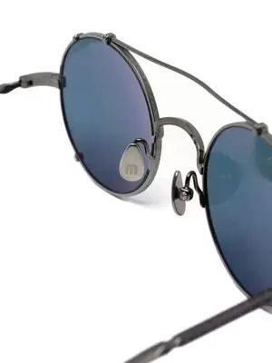 Matsuda Round-frame Sunglasses - Grey