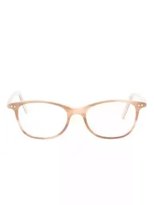 LUNOR Rectangle-frame Glasses - Neutrals