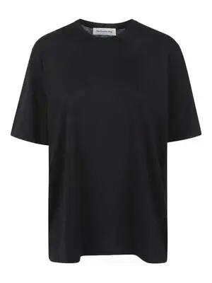 THE FRANKIE SHOP Harper Cotton T-shirt - Black