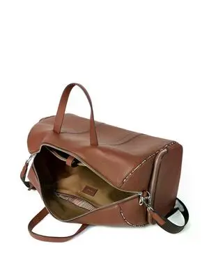 Paul Smith Zip-detail Leather Holdall