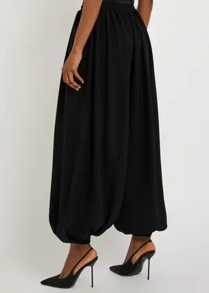 Ronny Kobo Dickens Crepe Trousers - Black