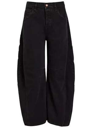 Free People Barrel-leg Jeans
