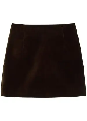 LIBEROWE Vera Velvet Mini Skirt