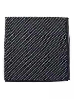 THE FRANKIE SHOP Striped-pattern Scarf - Black