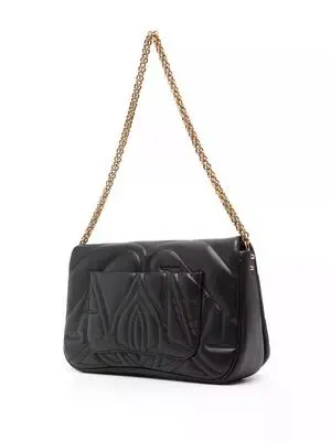 Alexander McQueen The Seal Shoulder Bag - Black