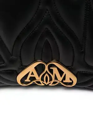 Alexander McQueen The Seal Shoulder Bag - Black