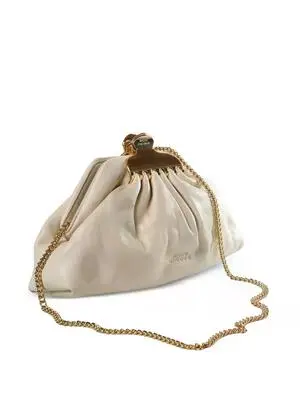 Marc Jacobs Glam Chain-strap Clutch Bag - Neutrals