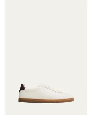 Brunello Cucinelli Deerskin T-toe Sneakers