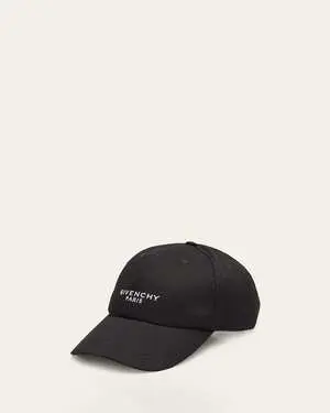 Givenchy Paris Embroidered Baseball Cap - Black