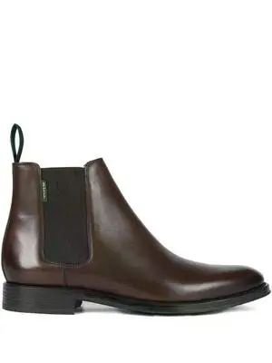 Paul Smith Elastic-sided Leather Chelsea Boots - Brown