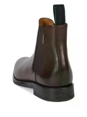 Paul Smith Elastic-sided Leather Chelsea Boots - Brown