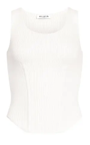 ALAÏA ALAÏA Knit Corset Top