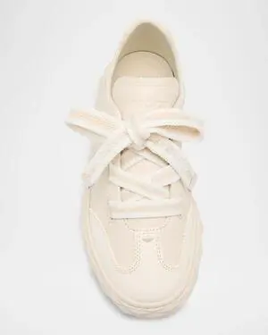 JIMMY CHOO Diamond Flex Lightweight Leather Trainers