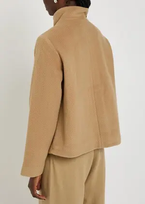 Eileen Fisher Chevron Wool Jacket