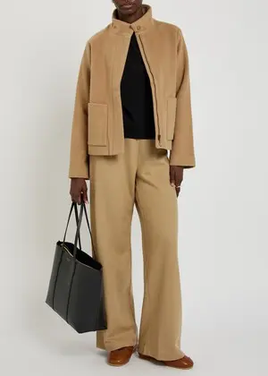 Eileen Fisher Chevron Wool Jacket