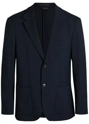 Sunspel Piqué Wool-blend Blazer
