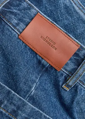 Studio Nicholson Chalco Barrel-leg Jeans - Denim
