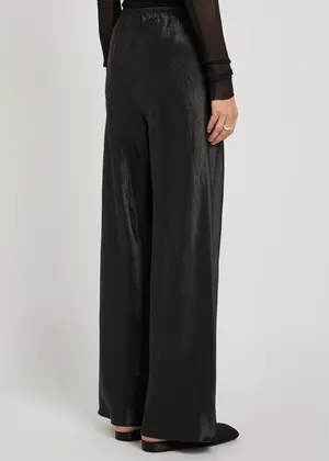 Maria Mcmanus Straight-leg Satin Trousers