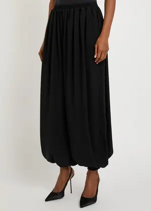 Ronny Kobo Dickens Crepe Trousers - Black