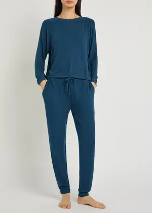Eberjey Stretch-knit Sweatpants