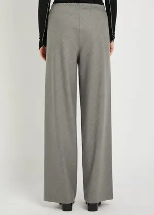 Maria Mcmanus Straight-leg Stretch-wool Trousers
