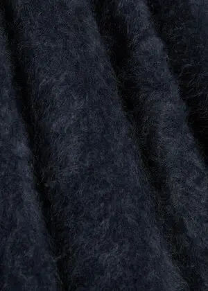 Eileen Fisher Brushed Cashmere Jumper - Dark Blue