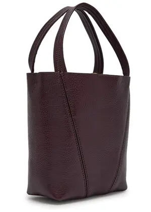 Chloé Small Grained Leather Tote Bag