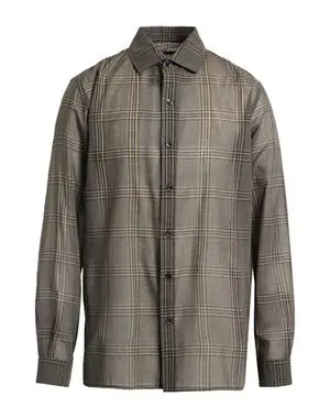 Agnona Shirt Size Wool, Silk - Grey