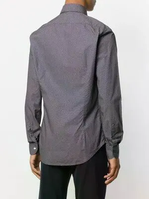 DELL'OGLIO Graphic-print Regular Shirt