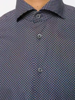 DELL'OGLIO Graphic-print Regular Shirt