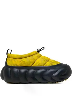 CROCS Overpuff Shorty Slip-on Sneakers - Yellow
