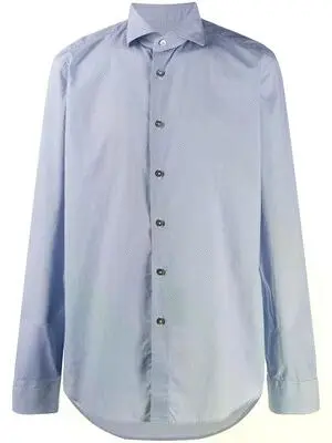DELL'OGLIO Dotted Pattern Shirt