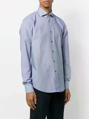 DELL'OGLIO Dotted Pattern Shirt