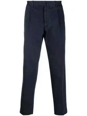 DELL'OGLIO Stretch-cotton Chinos - Blue