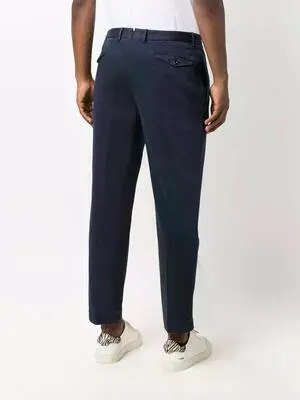DELL'OGLIO Stretch-cotton Chinos - Blue