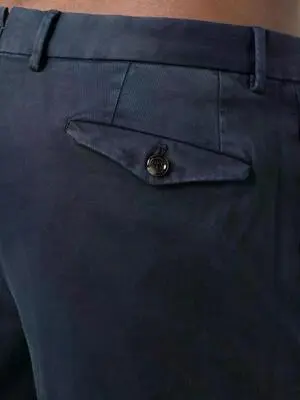 DELL'OGLIO Stretch-cotton Chinos - Blue