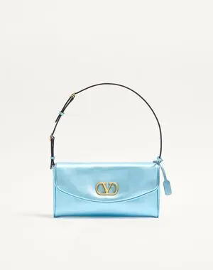 Valentino Garavani Devain Small Shoulder Bag Azure